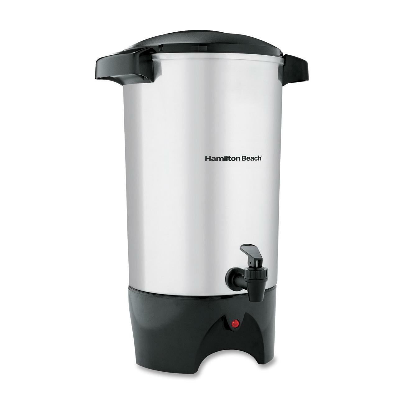 Hamilton Beach C40515 Coffee Urn - 42 Cup(s) - Multi-serve - Aluminum ...