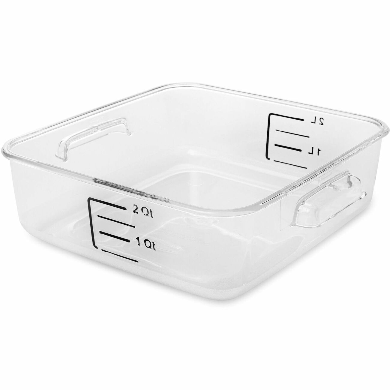 Rubbermaid Commercial Space Saving Square Container | GOS