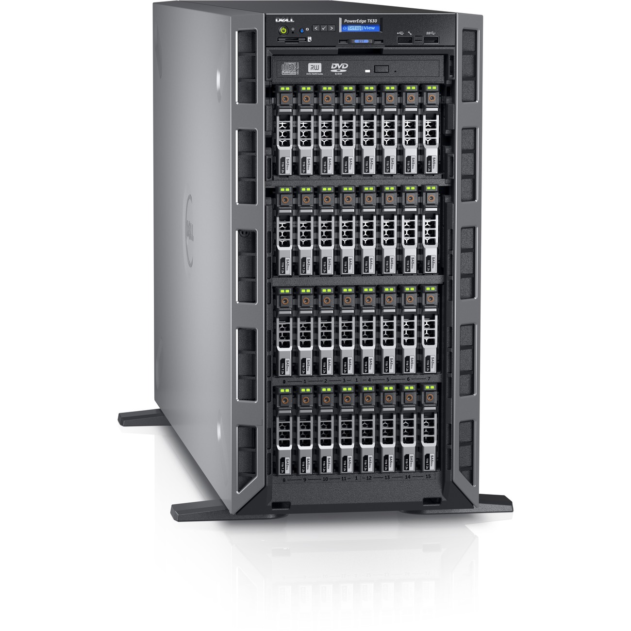 New Dell Poweredge T630 5u Tower Server - 1 X Intel Xeon E5-2620 V4 ...