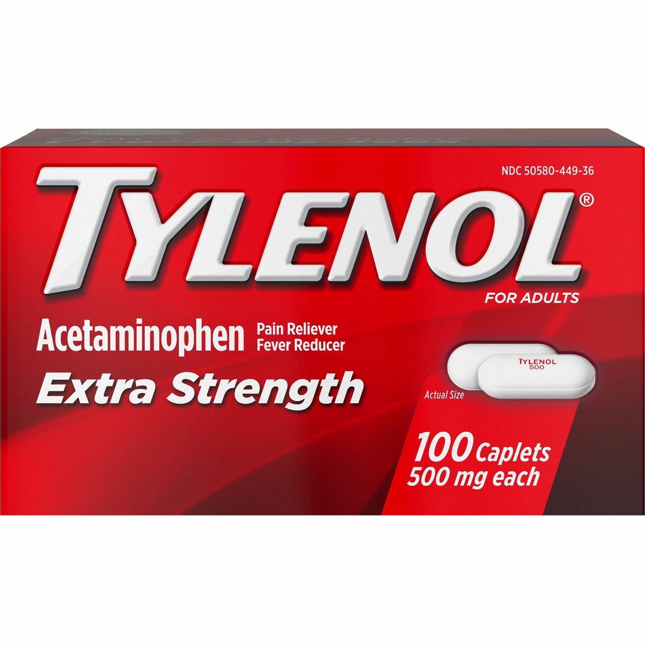 Tylenol Extra Strength Caplets | Marietta Office Supply