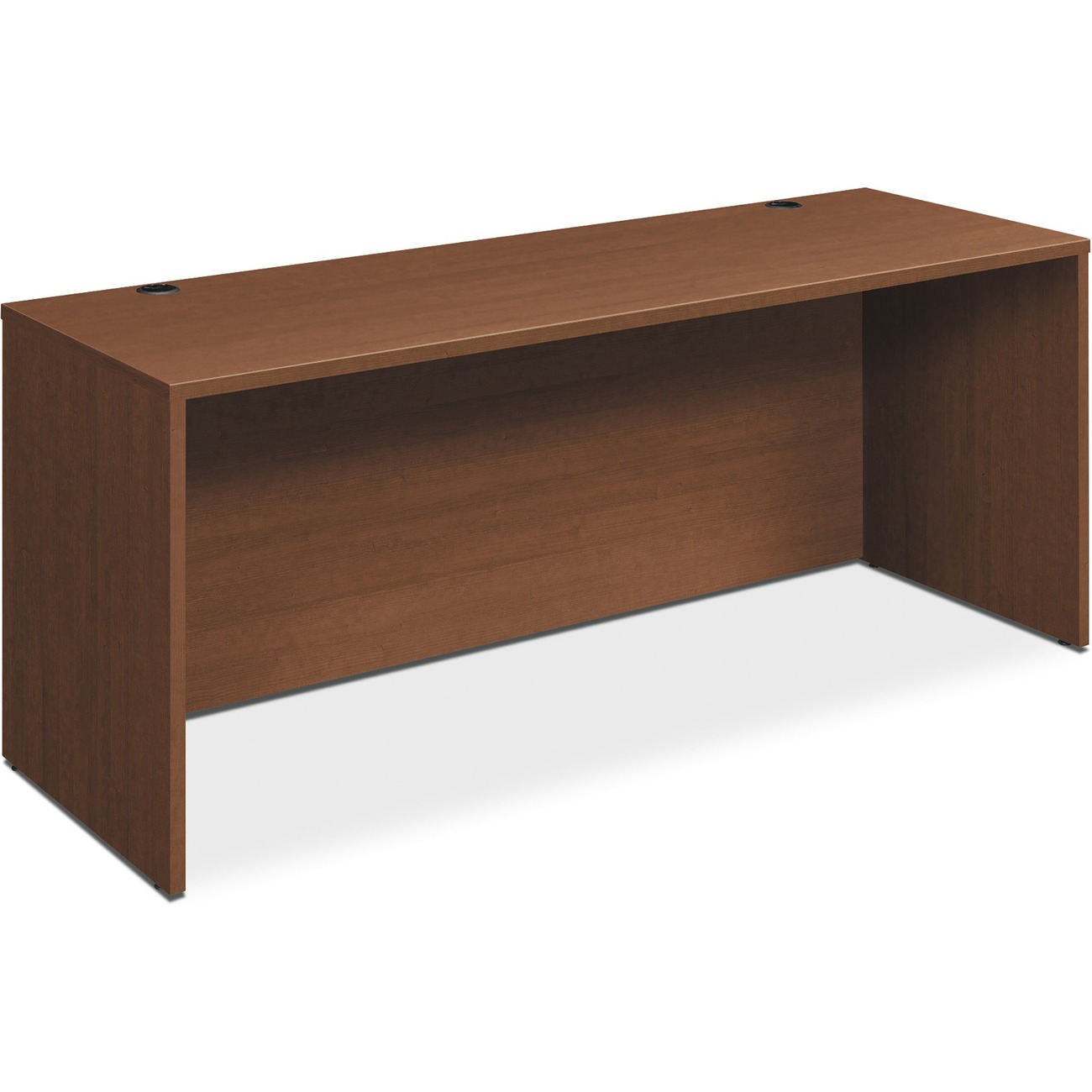 HON Foundation Shaker Cherry Laminate Desking | Dynamic Office Products