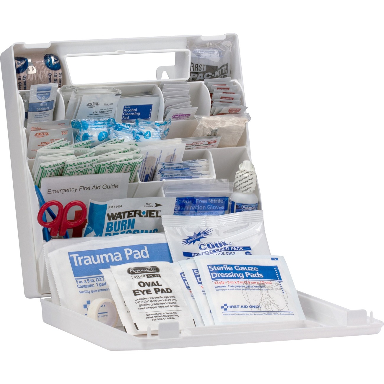 First Aid Only Only 50-person Bulk Plastic 1st Aid Kit | ONE OFFICE ...