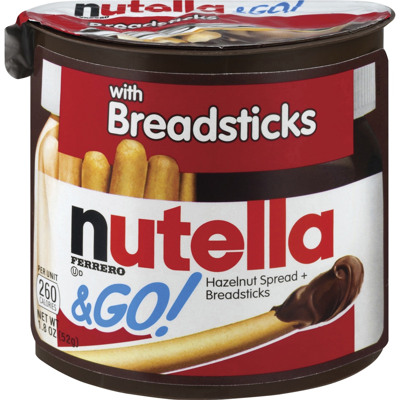 Nutella & GO Hazelnut Spread & Breadsticks | Office City Express ...