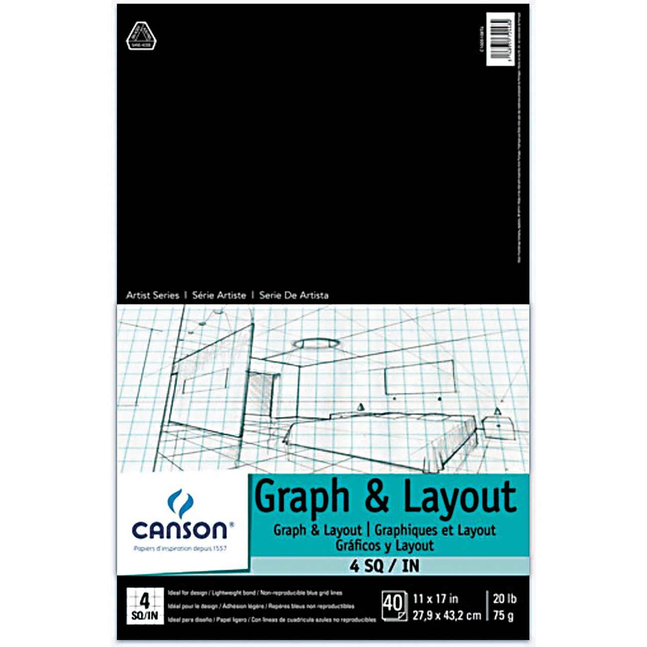 Canson Graph & Layout Paper | Officeworks Inc.