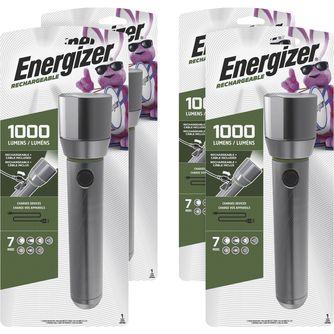 Eveready Vision HD Rechargeable LED Flashlight | Marietta Office Supply