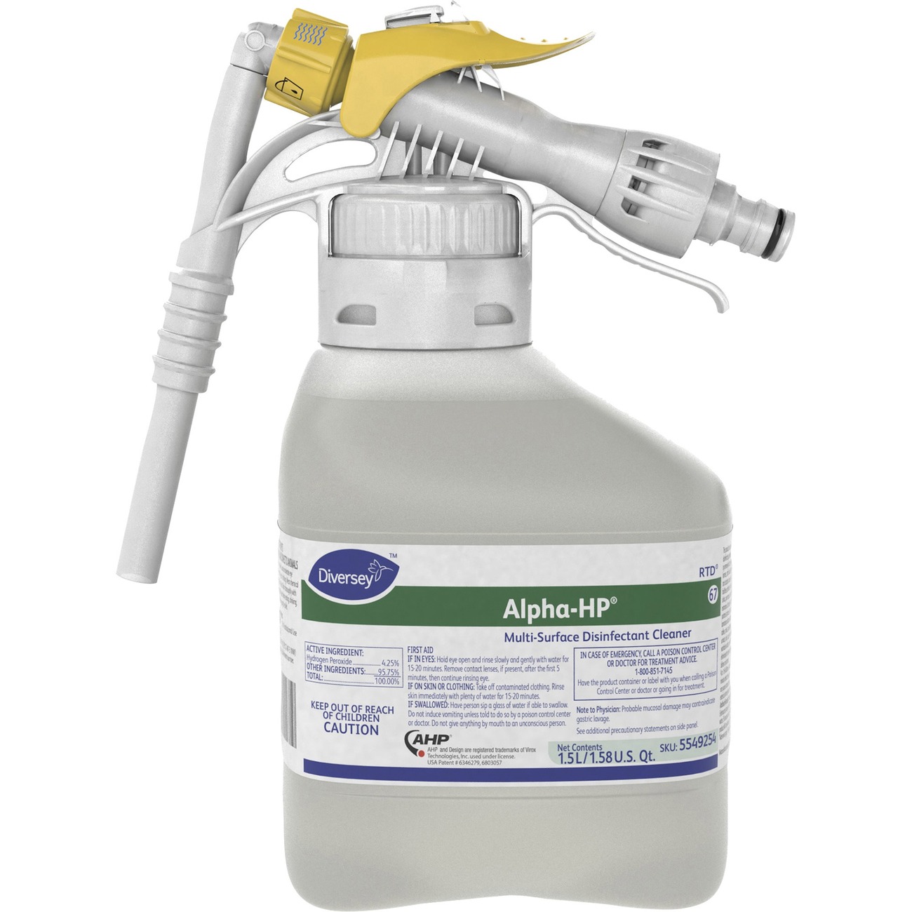 Diversey Alpha-HP Multisurface Disinfectant | JD Office Products