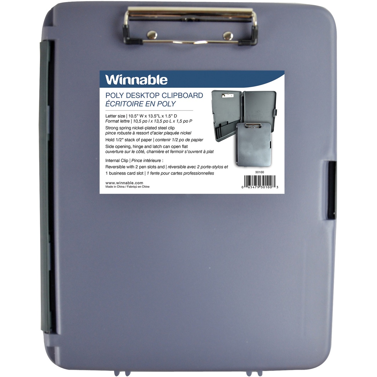 Winnable Desktop Clipboard Letter | Corbett Office Plus