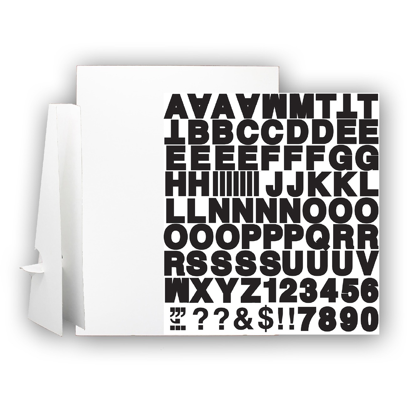 Flipside Corrugated Project Sheet Sign Kit | Standard Office Supply