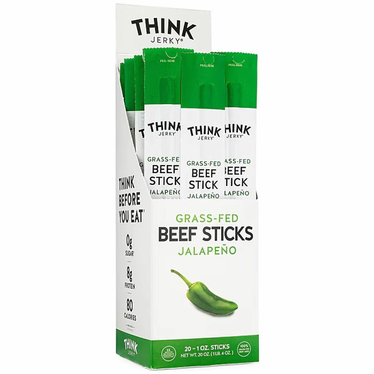 think! Jerky Beef Sticks | JD Office Products