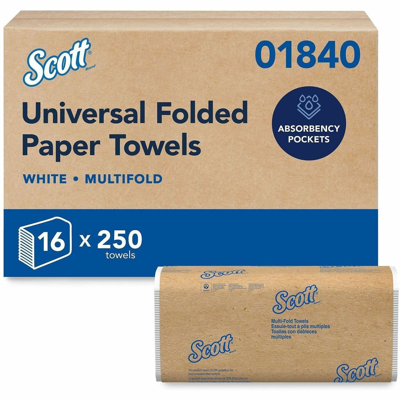 Scott® Multifold Paper Towels with Absorbency Pockets | JD Office Products
