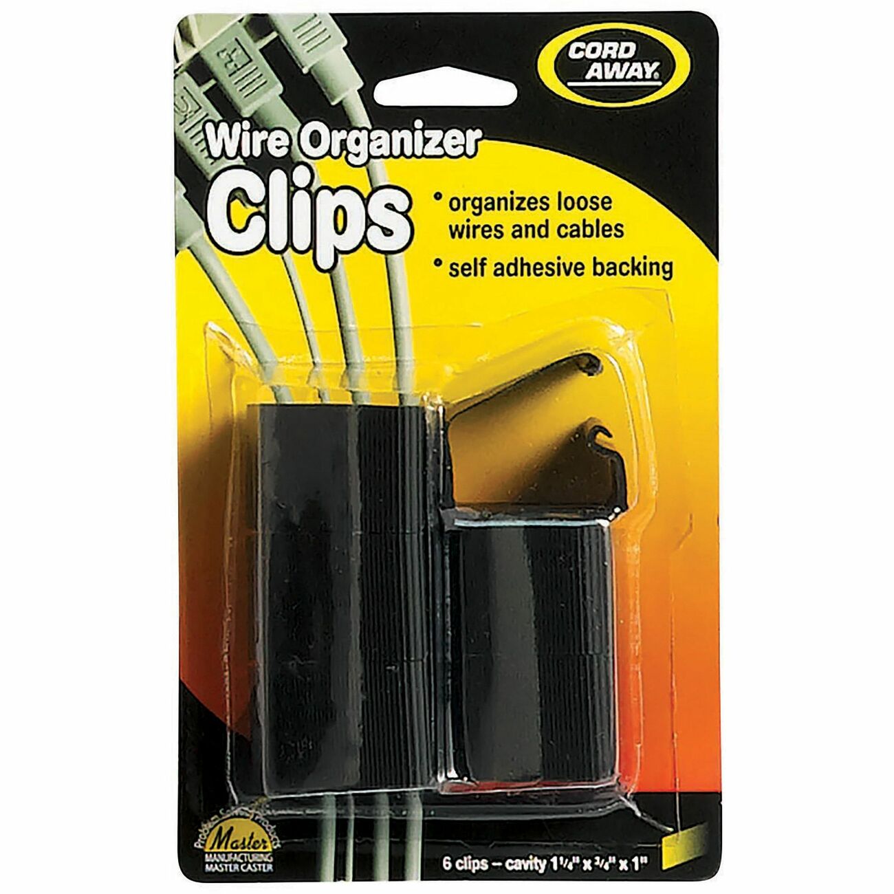 CordAway Locking-Latch Wire Clips | Office City Express - Columbus OH