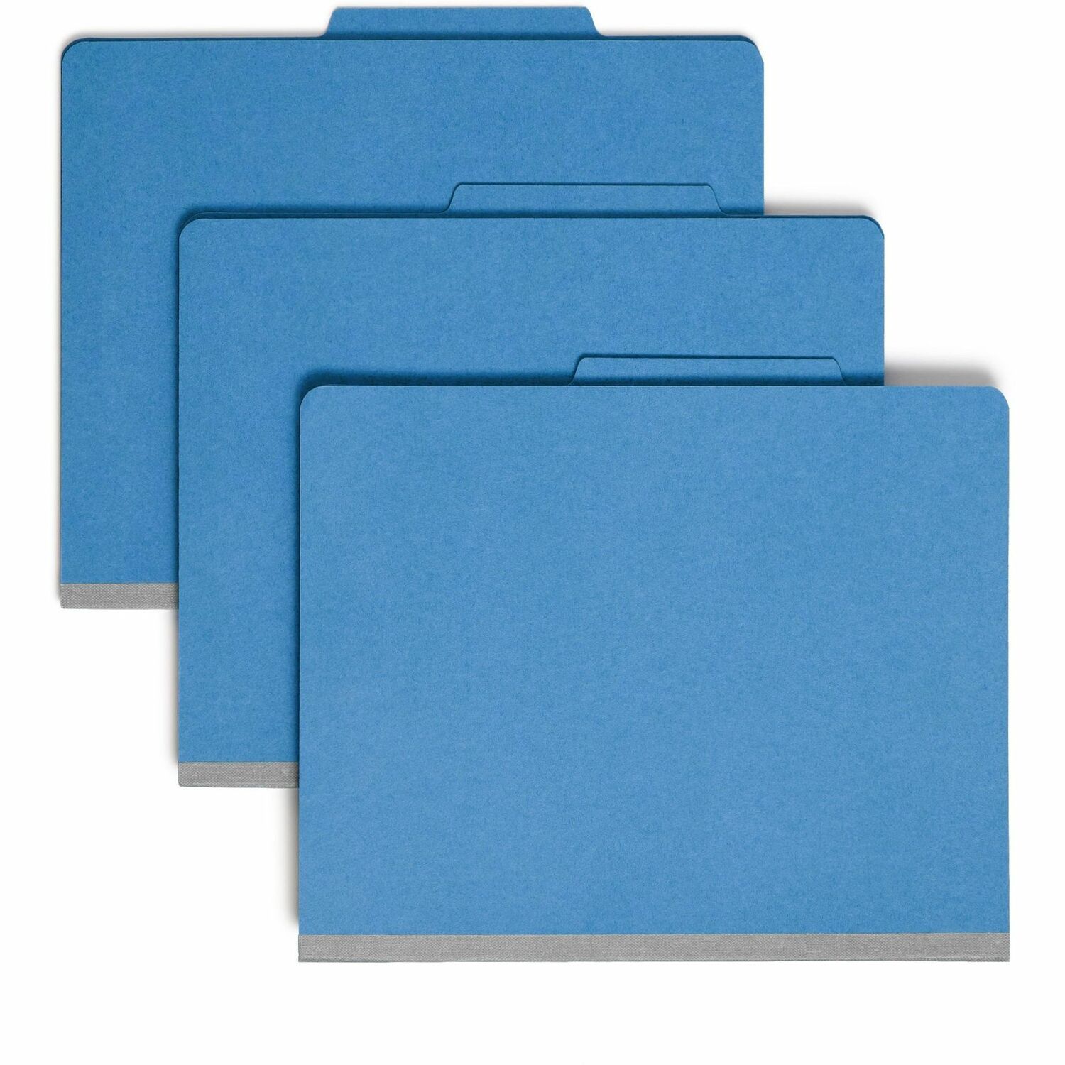Smead Colored 2/5 Tab Cut Letter Recycled Classification Folder ...