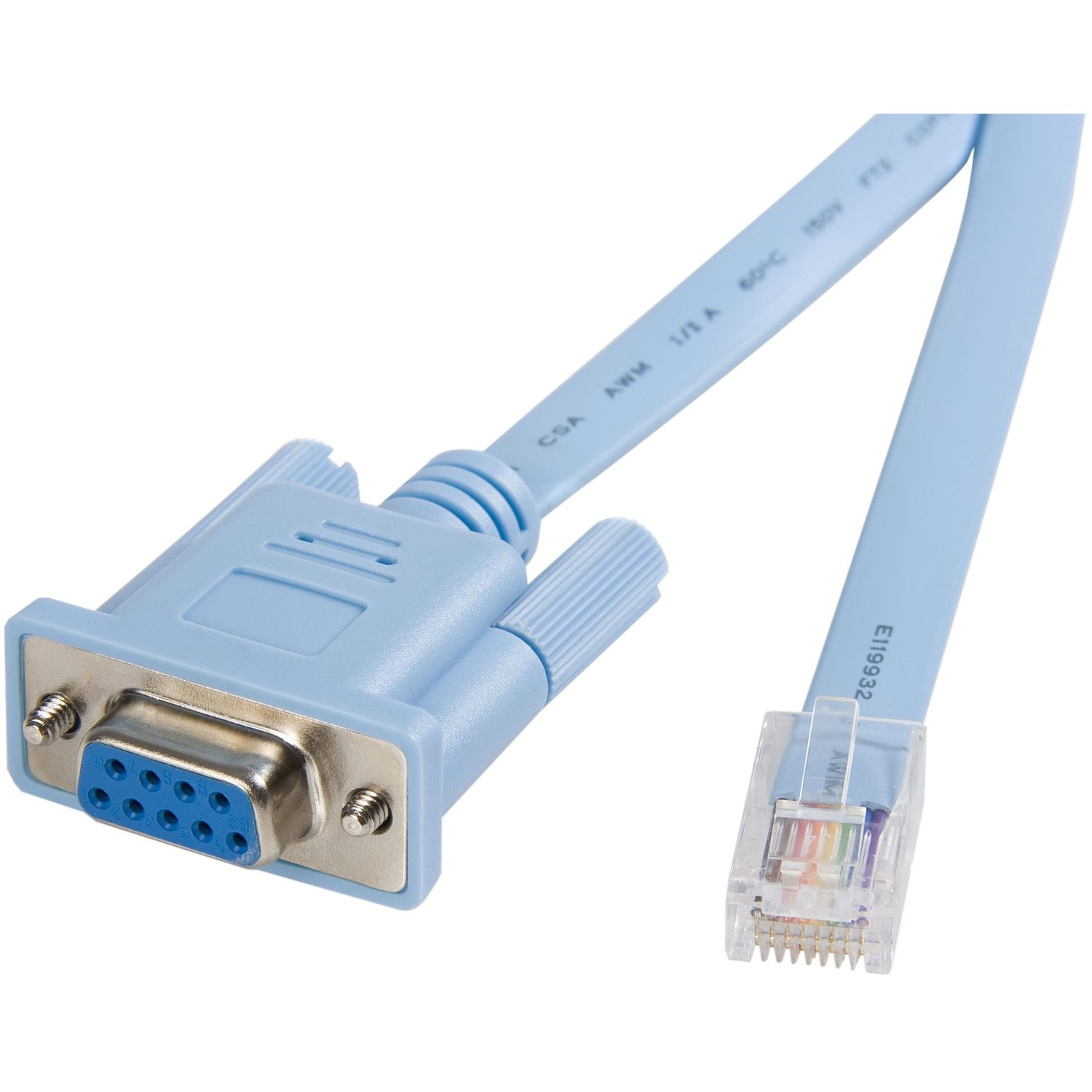 StarTech.com Cisco Console Router Cable - RJ45 (m) - DB9 (f) - 6 ft ...