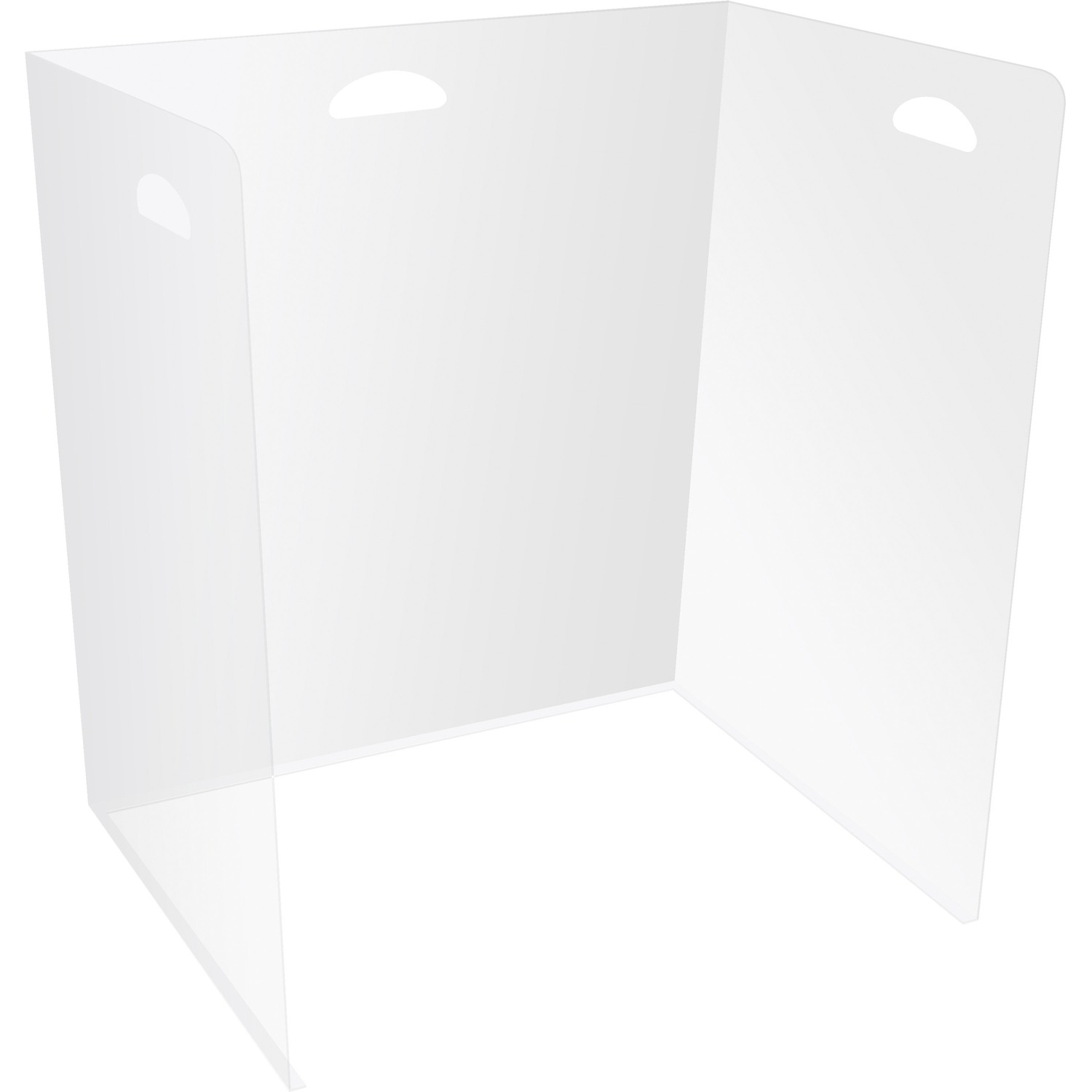 Deflecto Lightweight Classroom School Desk Barrier - Miscellaneous ...