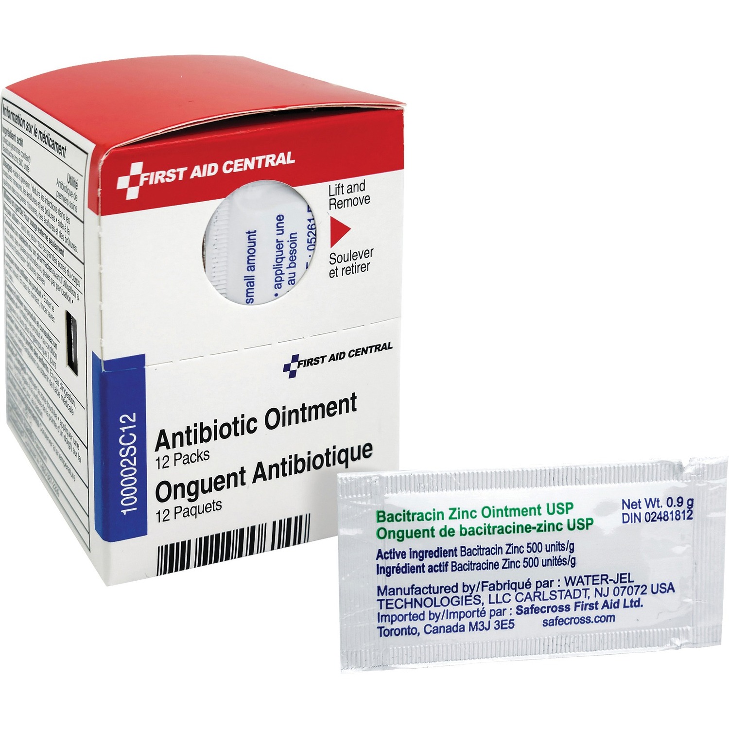 First aid central Skin Ointment - For Skin, Minor Cut, Scrape - 12 ...