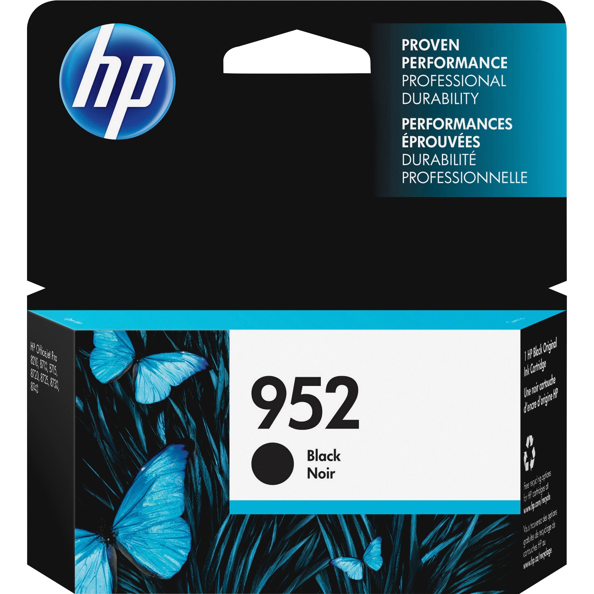 HP 952 Black Original Ink Cartridge (F6U15AN) - Madill - The Office Company