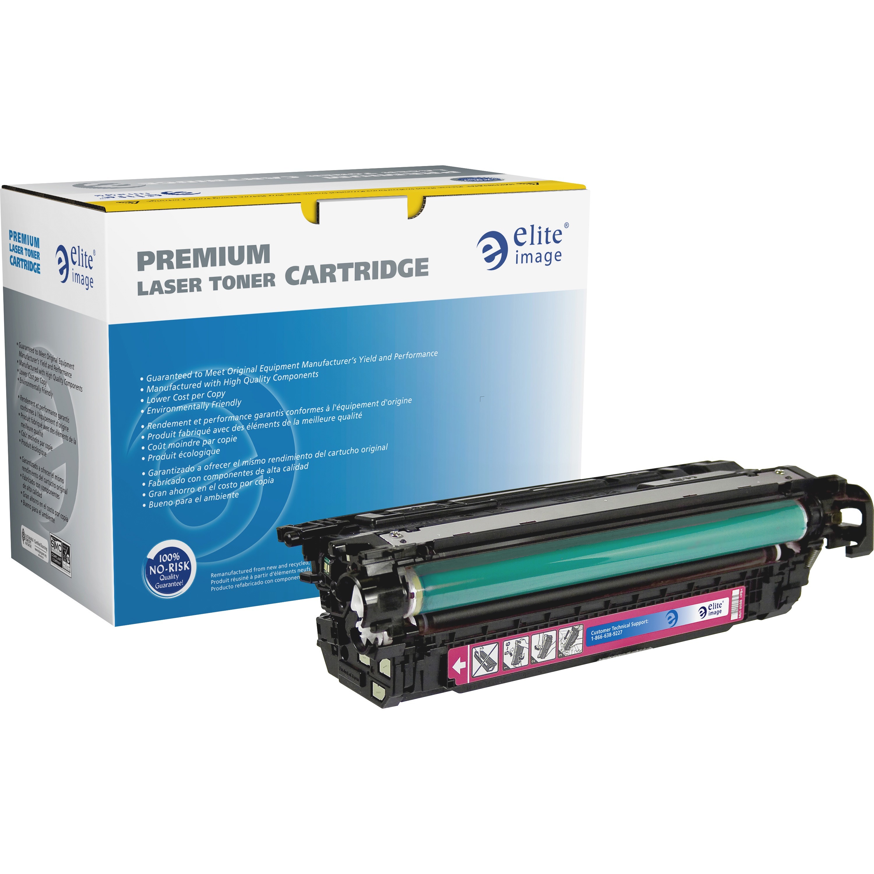 Elite Image Remanufactured Laser Toner Cartridge 653A/X (CF323A ...