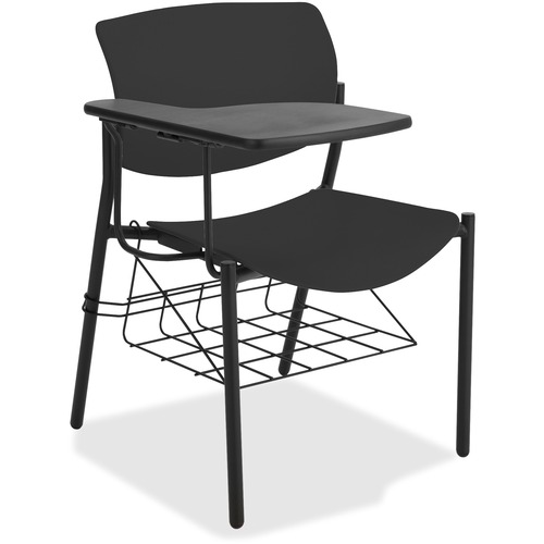 Lorell Tablet Arm Study Top Student Combo Desks - Tubular Steel Frame ...