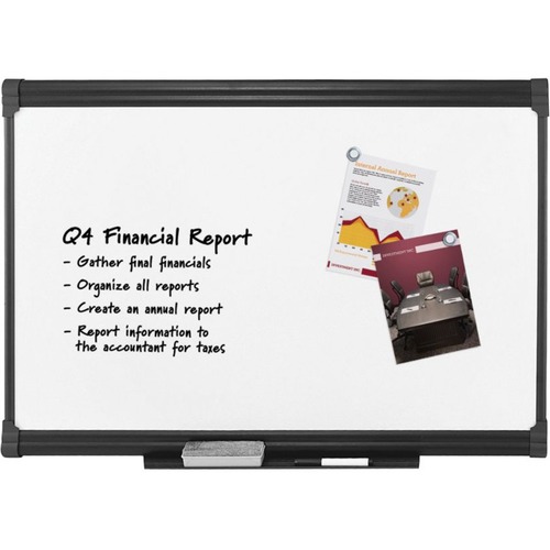 Office Depot FORAY Porcelain Magnetic Dry-Erase Board, 36in x 48in ...