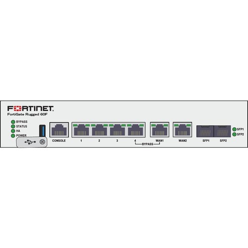 Fortinet, Inc FGR-60F-LENC Fortinet FortiGate Rugged FGR-60F Network ...