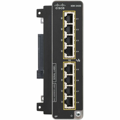 Cisco Systems, Inc IEM-3400-8S-RF Cisco Catalyst IE3400 with 8 GE SFP ...