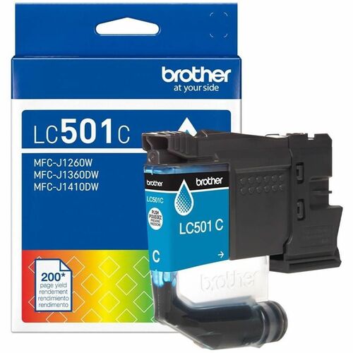 Brother - Cartouche jet d'encre LC501C D'origine Standard Rendement Jet ...