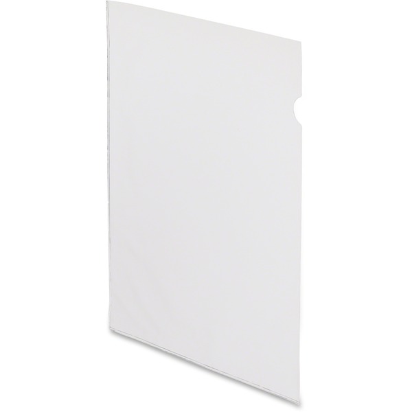 Pendaflex 61004 Letter Vinyl File Pocket - 8 1/2" x 11" - Vinyl - Clear ...