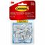 Command Clear Hooks & Strips, Plastic/Wire, Small, 9 Hooks w/12 ...