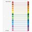 Cardinal Traditional OneStep Index System, 15-Tab, 1-15, Letter ...