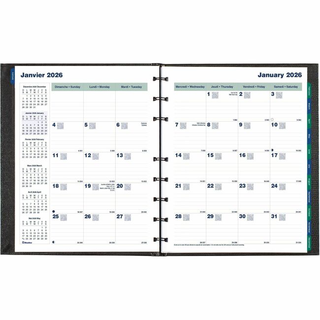 Blueline Miracle Bind/CoilPro 16-Month Monthly Planner, 9-1/4" x 7-1/4 ...