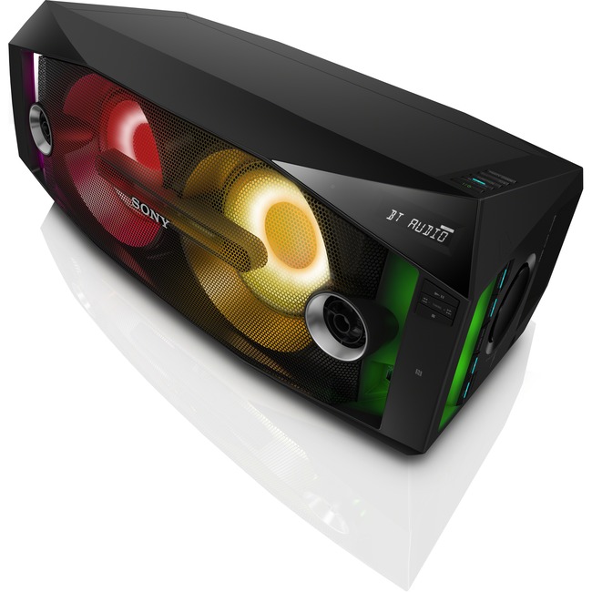 Sony Portable Audio System, 500W, Bluetooth, NFC, LED Lightshow ...