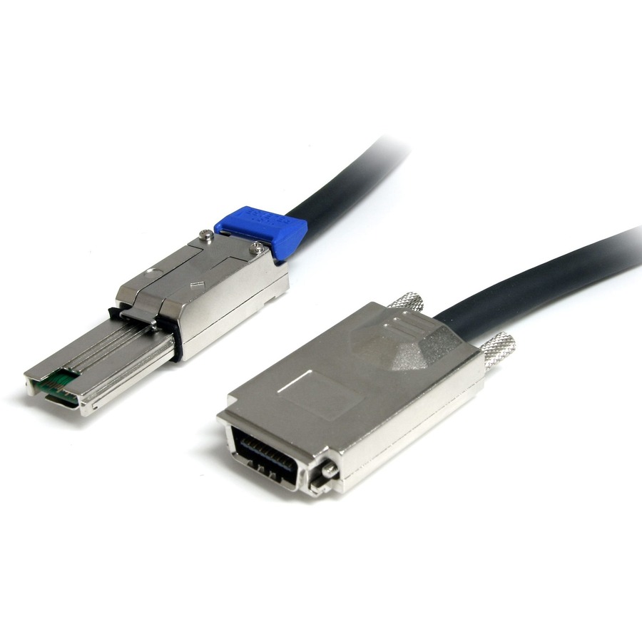 StarTech.com 1m External Serial Attached SCSI SAS Cable - SFF-8470 to ...