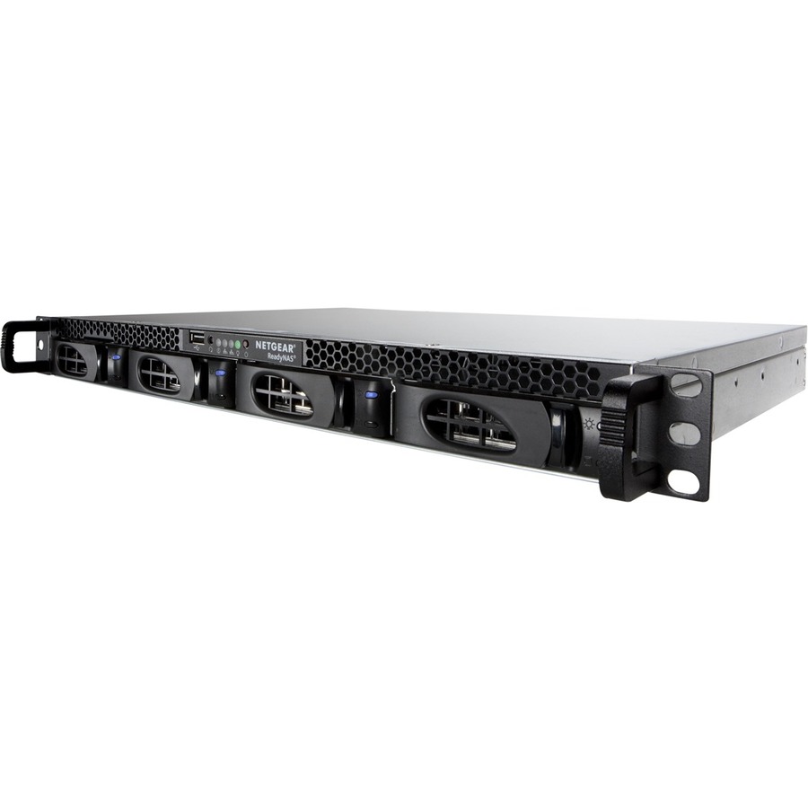 Netgear ReadyNAS RN3138 4 x Total Bays NAS Server - 1U - Rack-mountable ...