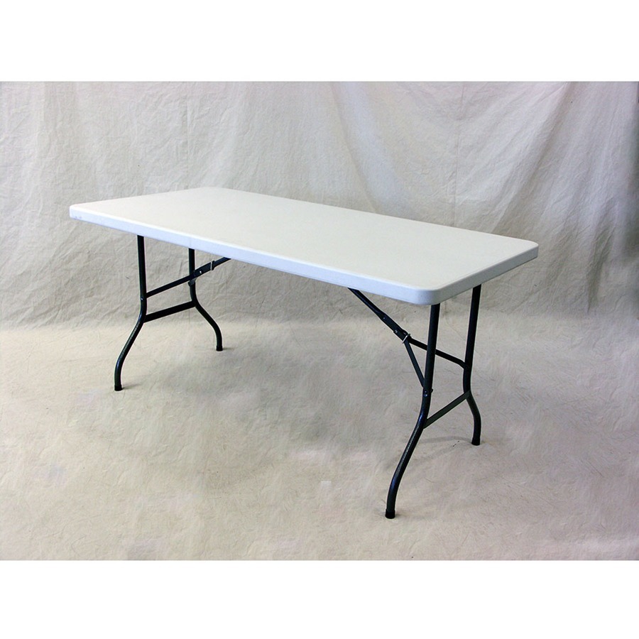 DURA Durable Folding Table -5ft - Rectangle Top - 60" Table Top Length ...