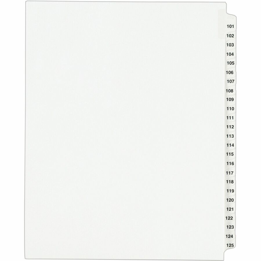 Avery® Standard Collated Legal Exhibit Divider Sets - Avery Style