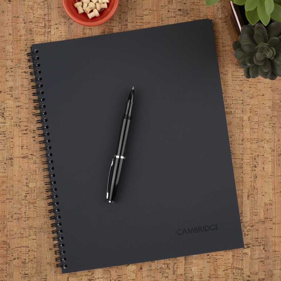 Cambridge Wirebound Legal Ruled Business Notebook, 80 Sheets, 8 1/4" x ...