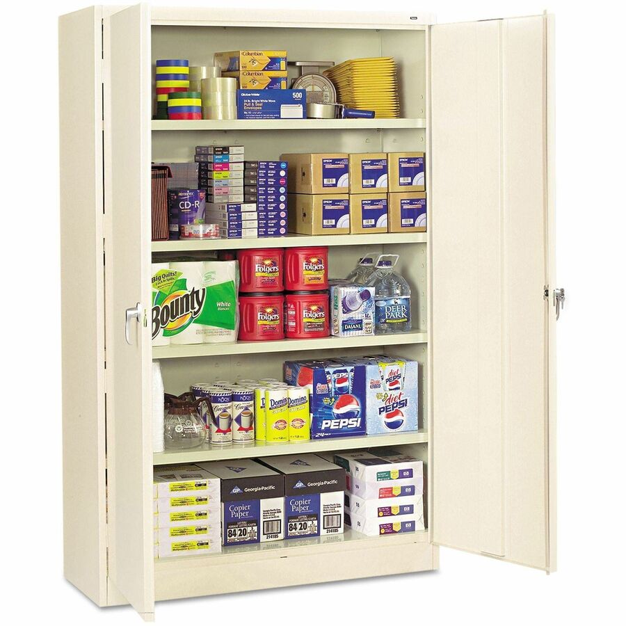 Tennsco Jumbo Storage Cabinet - 48" Width x 24" Depth x 78" Height - 5 ...