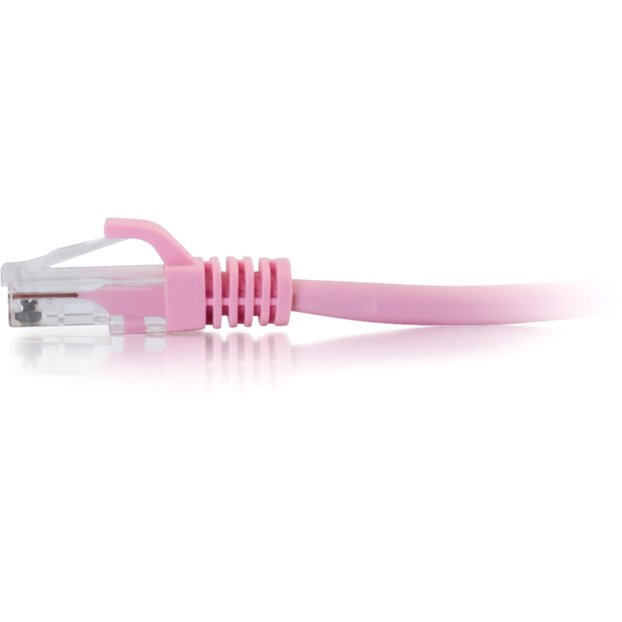 C2G-100ft Cat6 Snagless Unshielded (UTP) Network Patch Cable - Pink-04062