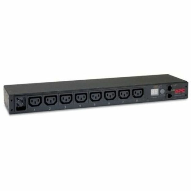 APC by Schneider Electric Rack PDU, Metered, 1U, 16A, 208/230V, (8) C13-AP7821B