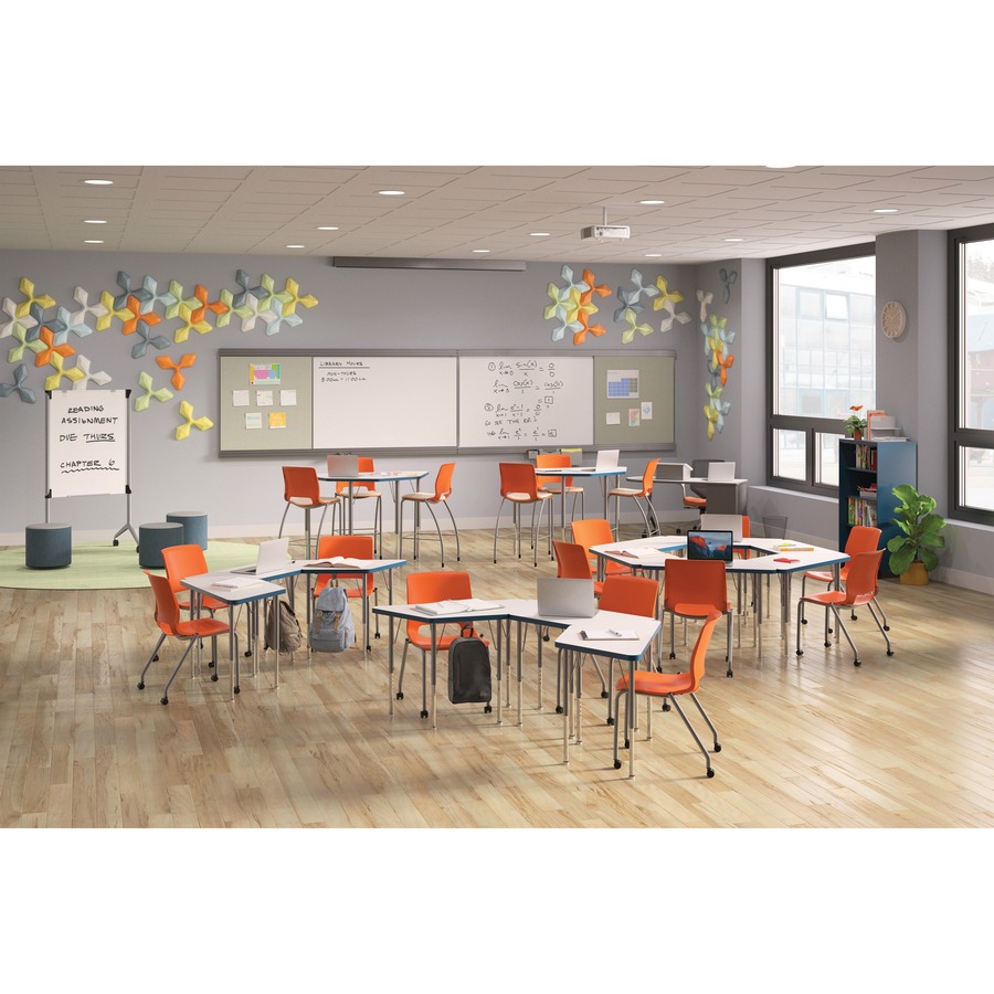 HONSW3054ENDK - HON Build Ribbon Table 50"W x 30"D - Natural Maple ...