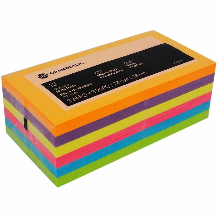 Business Source Adhesive Note - Madill - The Office Company