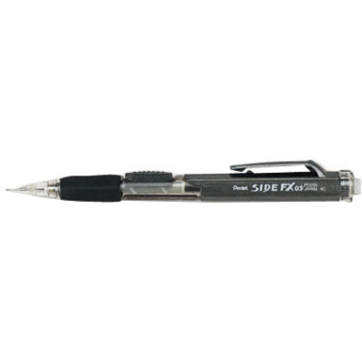 PENPD255A : Pentel® Side Fx Mechanical Pencil, 0.5 Mm, Dark Gray Barrel