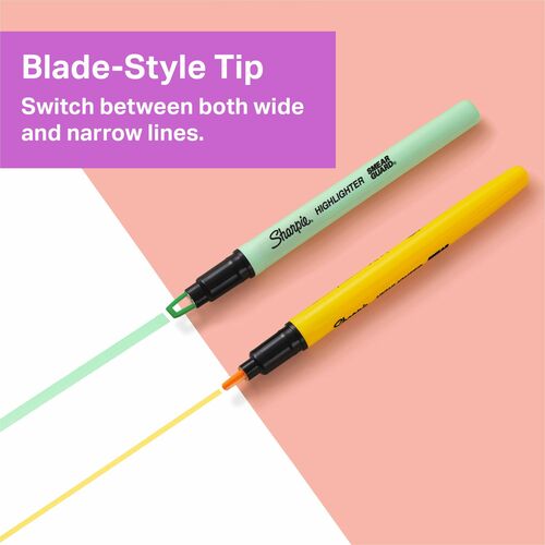 Sharpie Clearview Pen-Style Highlighter, Assorted Ink Colors, Chisel ...