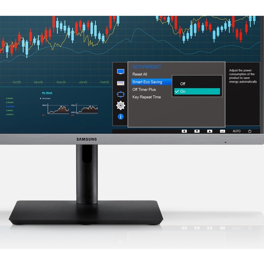 Samsung S27R650FDN 27" Class Full HD LCD Monitor - 16:9 - Dark Blue ...