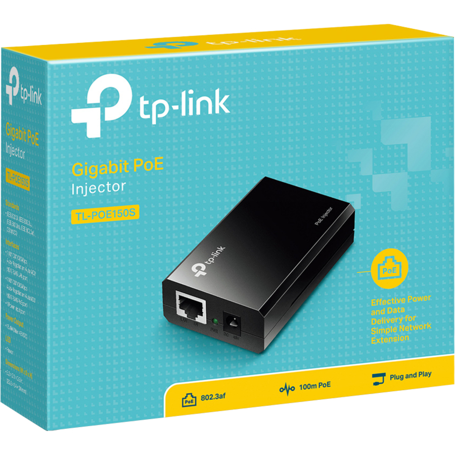 TP-Link TL-POE150S PoE Injector 100m | Ascent NZ