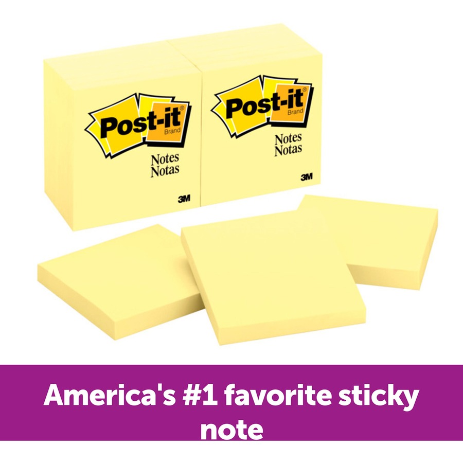 Tie Dye Lounge Wear 3x5 Yellow Sticky Notes - 12 Pack Of Self-Sticking ...