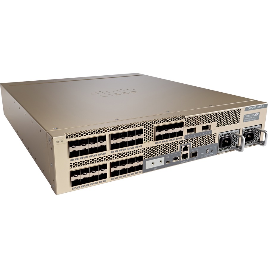 Cisco Catalyst C6840-X-LE-40G Layer 3 Switch-C6840-X-LE-40G-RF