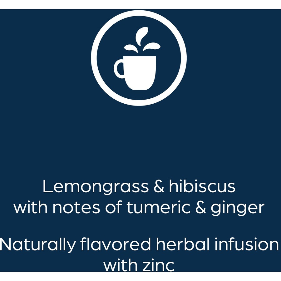 Flavia The Bright Tea Co. Smart Lemongrass/Hibiscus Herbal Tea ...