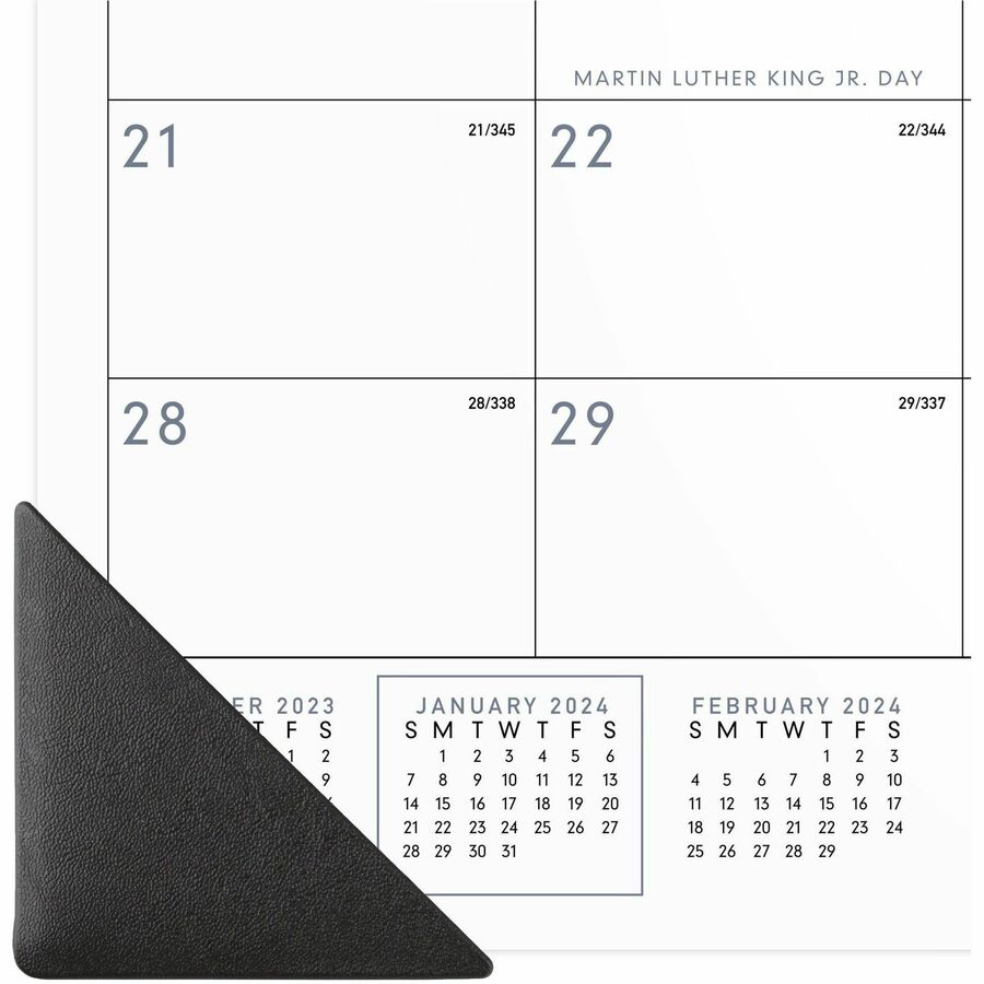 At-A-Glance Contemporary 2023 Compact Monthly Desk Pad Calendar, 18" x ...