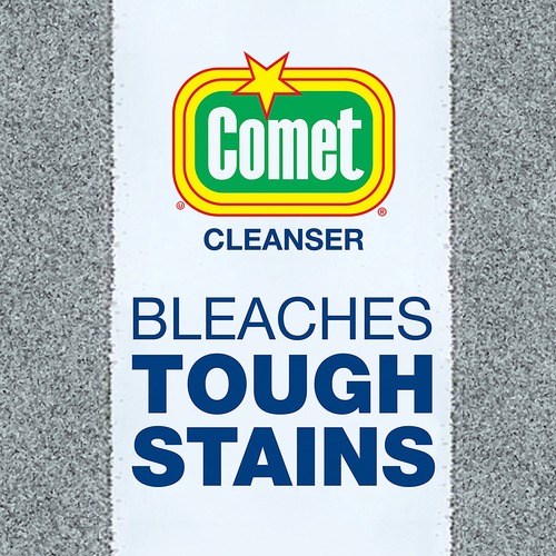 Comet Powder Cleaner With Chlorinol, Citrus Scent, 21 oz, 24/Carton - W ...